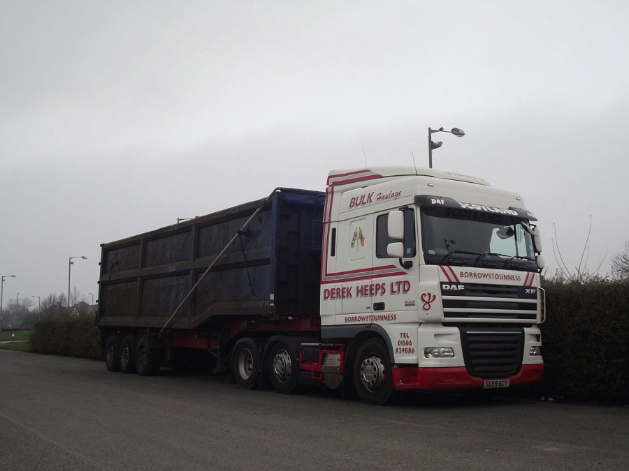 Photo: SG59GCY Daf XF105.460 Derek Heeps, Bo'ness | Alan Fleming album ...
