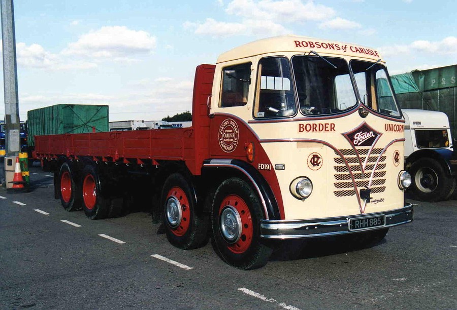 Photo: RHH885 Foden fleet no. FD191 | ROBSONS, CARLISLE album ...