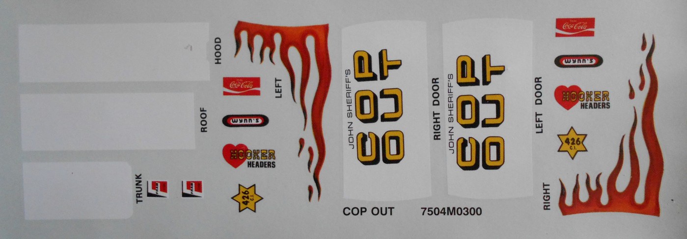 Photo: DSCN0318 | MONOGRAM Cop Out #7504 album | DRASTIC PLASTICS MODEL ...