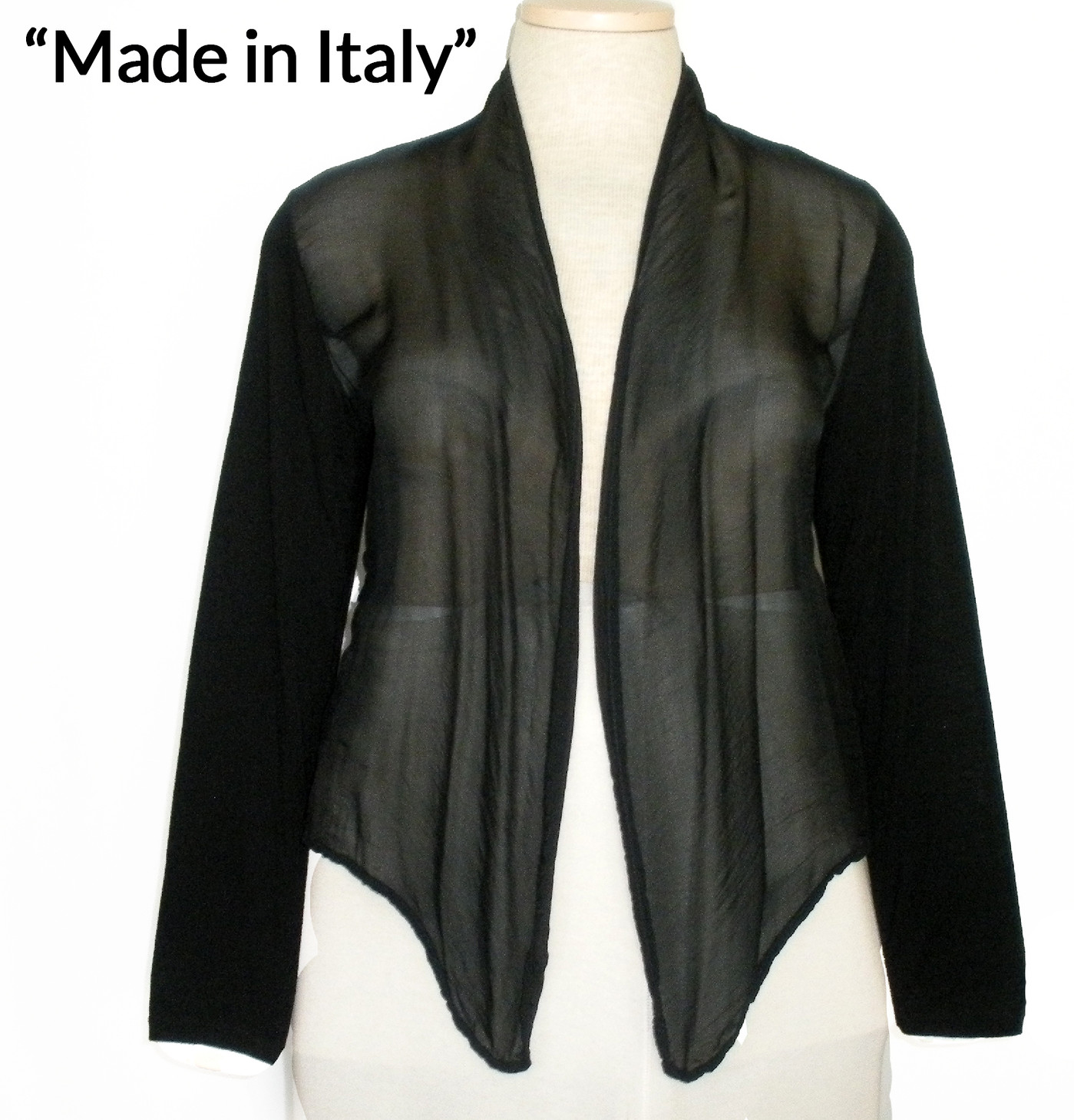 Photo: Made in Italy Black Jacket $10 one size | Remaining New Clothes ...