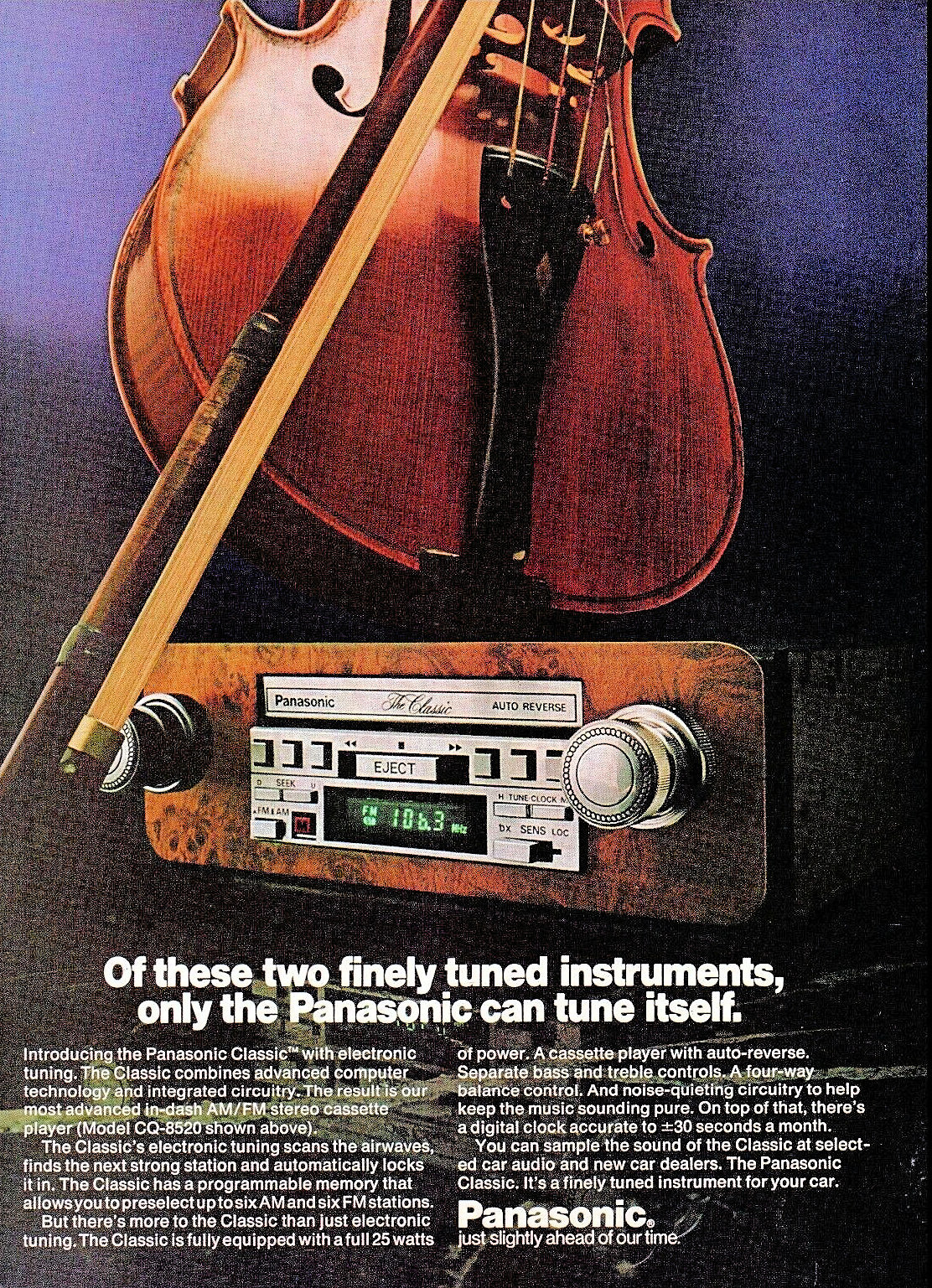 Photo: Panasonic 02 | Vintage Car Audio Advertising album ...