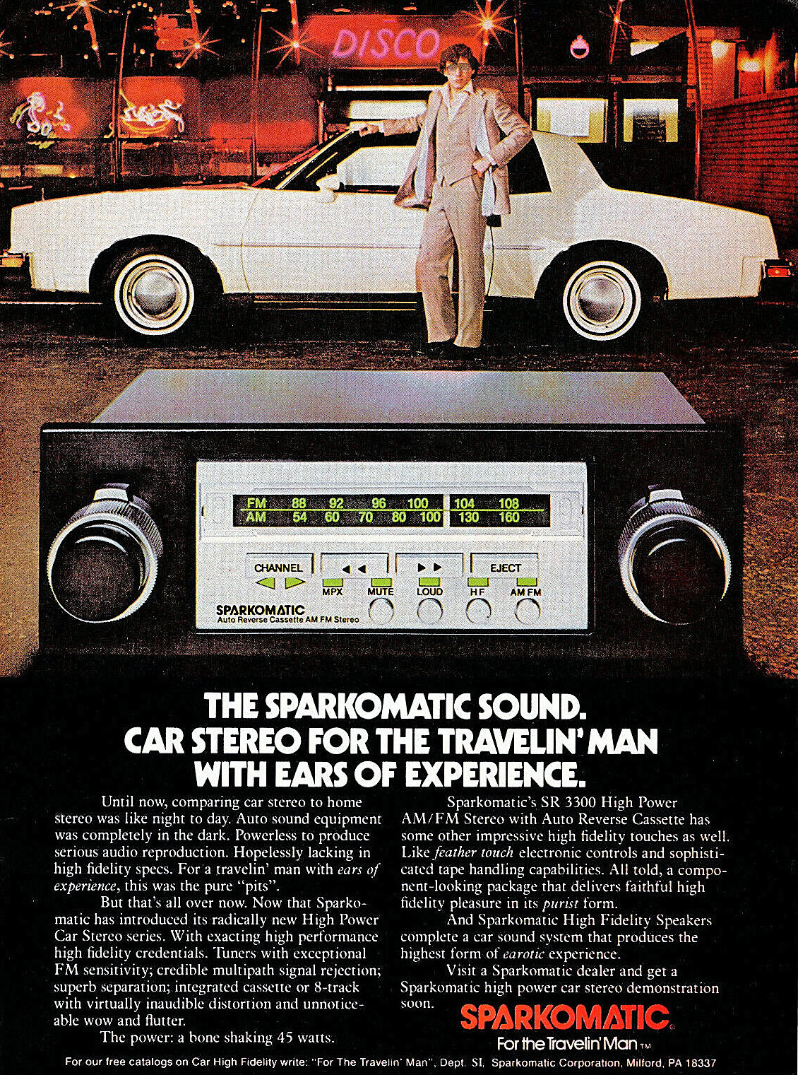 Photo: Sparkomatic 01 | Vintage Car Audio Advertising album ...