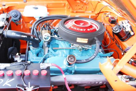 Photo: 10 1968 Plymouth Road Runner engine compartment view | From the ...