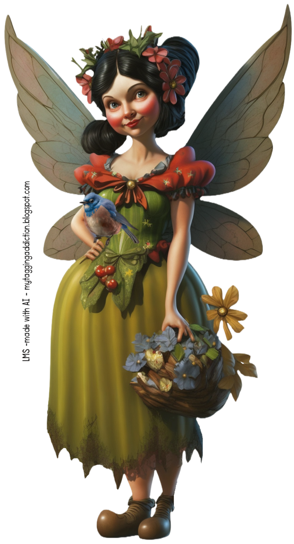 Photo: spring-fae-colorful | Fairies - Elves album | LindasTags | Fotki ...