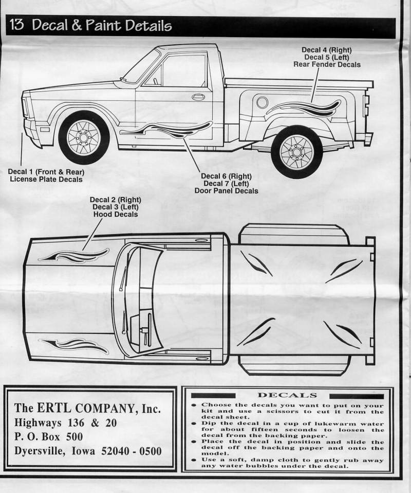 Photo: 1977 Ford Courier Page 12 | AMT '77 Ford Courier #6690 album ...