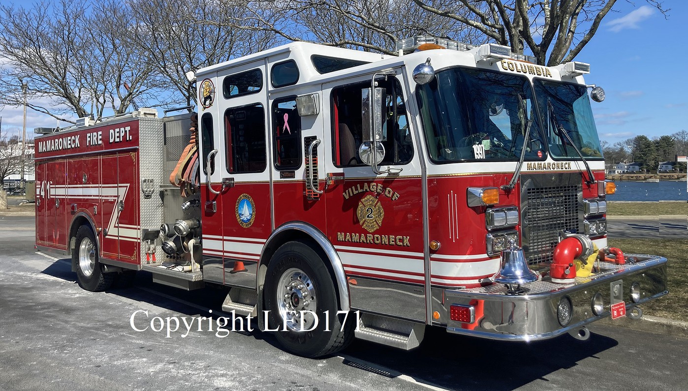 Photo: Engine 41 | Mamaroneck Village album | Westchester County Fire ...