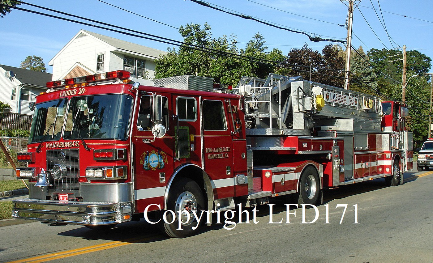 Photo: Ladder 21 | Mamaroneck Village album | Westchester County Fire ...