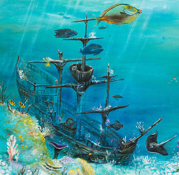 Photo: sunken-ship-habitat-john-garland-tyson | Ocean album | Jossie ...