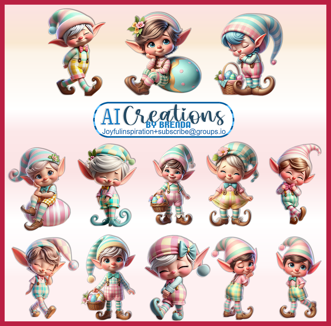 Photo: WHIMSICAL SPRING ELF AI CREATIONS BG P | Fantasy album | Jossie ...