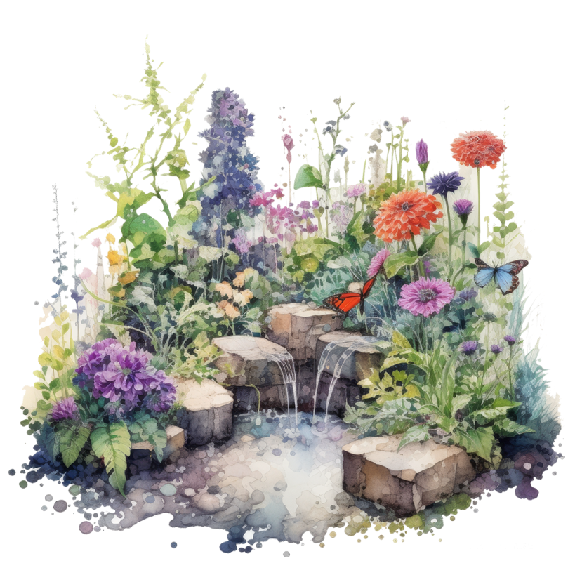 Photo: Clipart Summer Garden (2) | Garden album | Jossie | Fotki.com ...