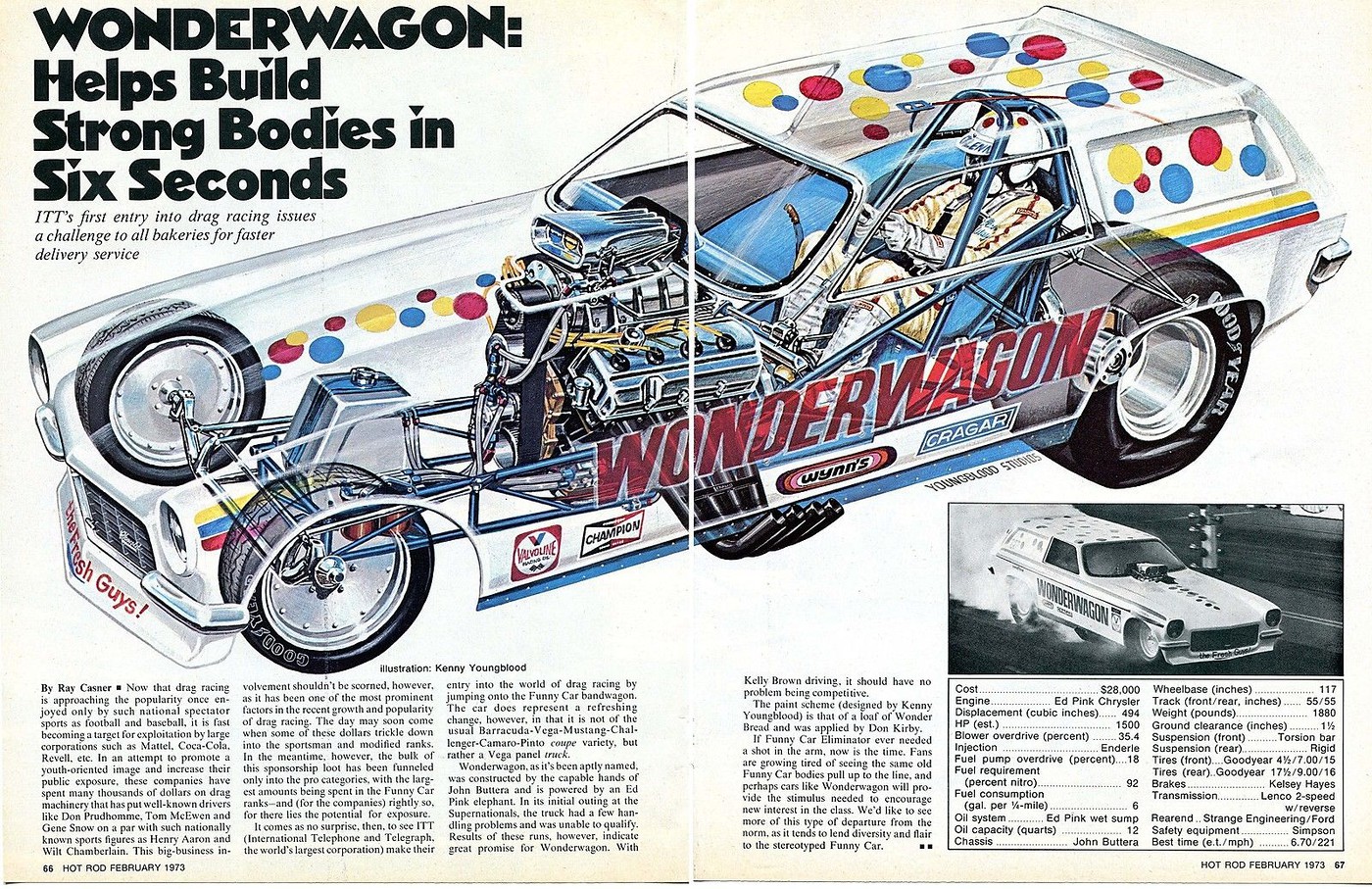 Photo: Don's Wonder Wagon (5) | VINTAGE FUNNY CARS III album | LOUD ...