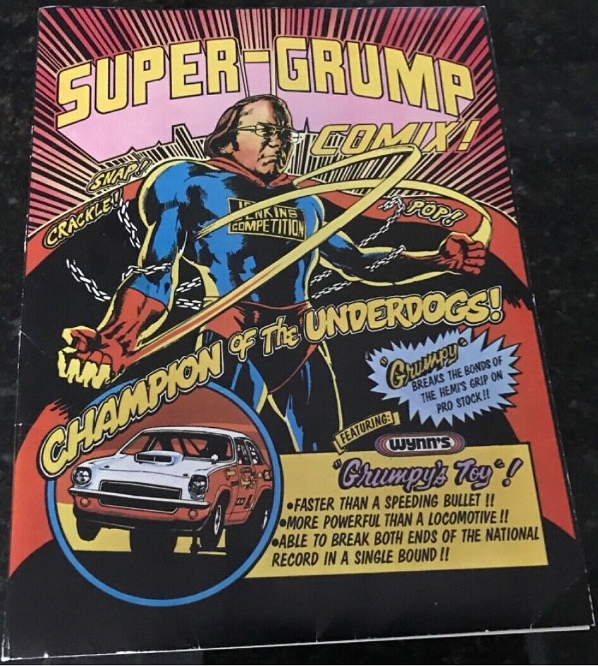 Photo: 1973 Bill Grumpy Jenkins NHRA Drag Racing Press Kit (1) | BILL ...