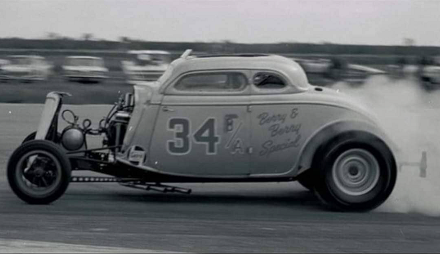 Photo: Model 40 Drag Coupe (2) | 1933/34 FORD DRAG CARS album | LOUD ...