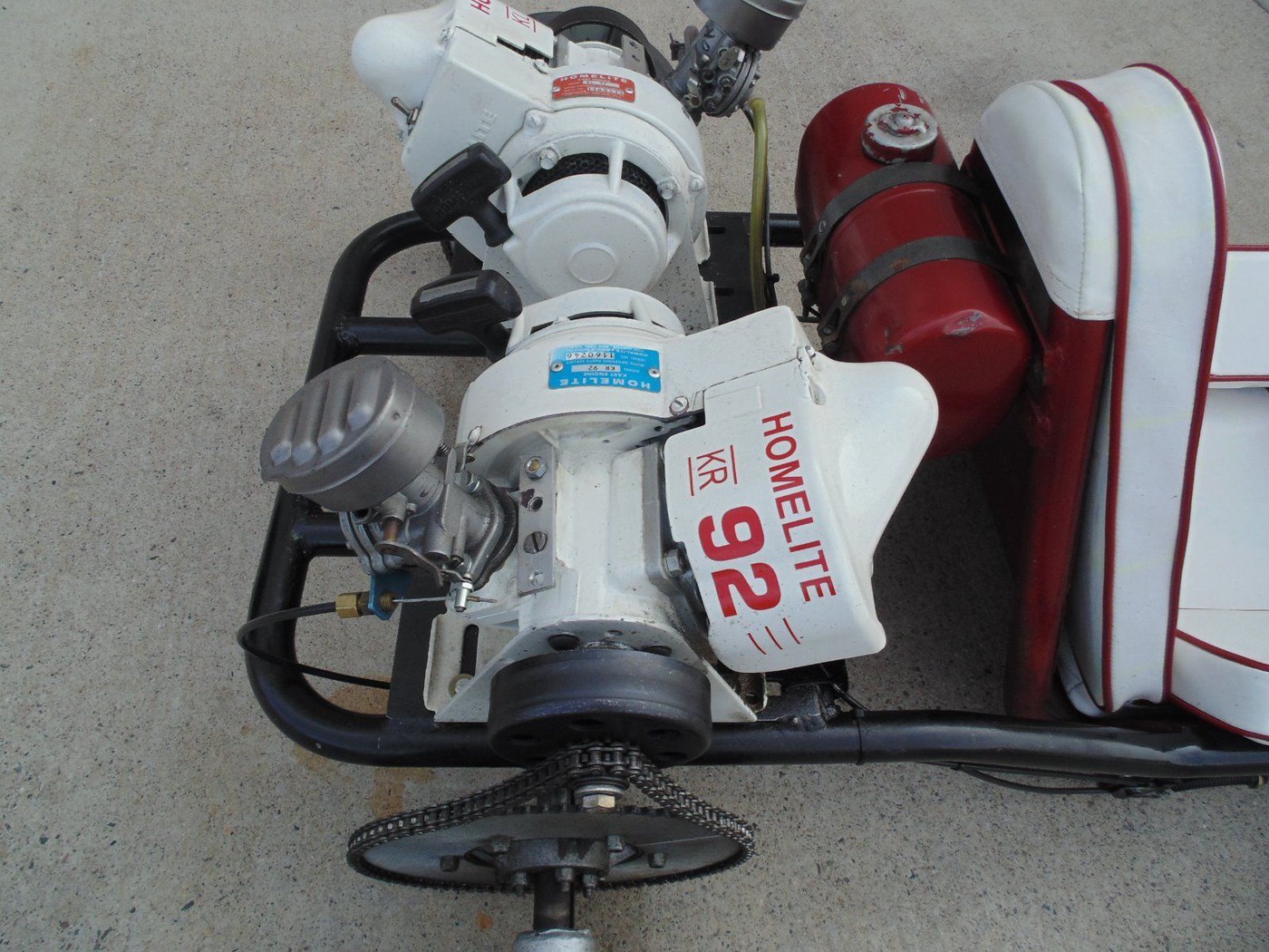 Photo: Factory Built Homelite Spitfire Go Kart (7) | QUARTER MIDGETS ...