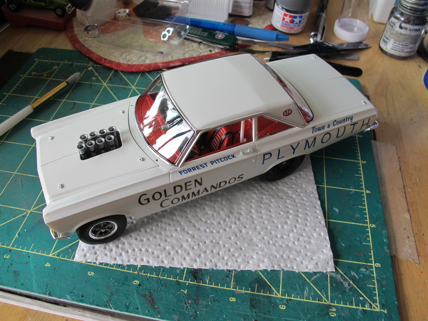 Photo: IMG 0967 | 1965 Plymouth Satellite A/FX Golden Commandos Altered Wheelbase 1/25 Scale by ...