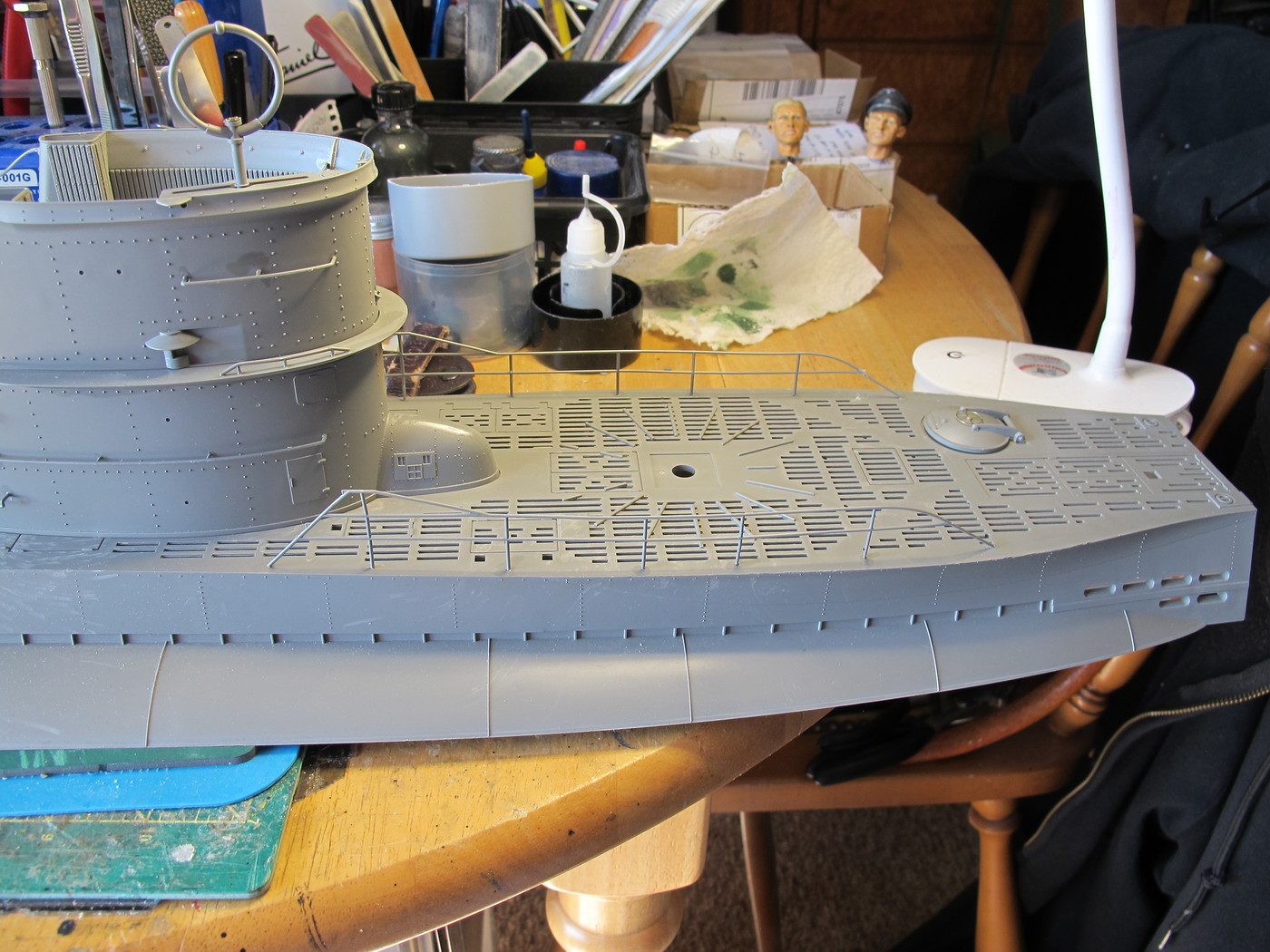 Photo: IMG 2903 | U-Boat DKM Type VII-C Conning Tower in 1/35 scale by Border album | craig ...