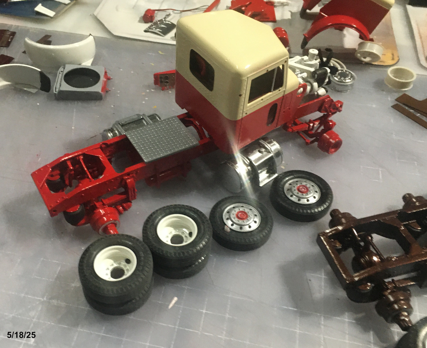 Photo: Workbench progress 5 18 25 (5) | What's on the bench recently ...