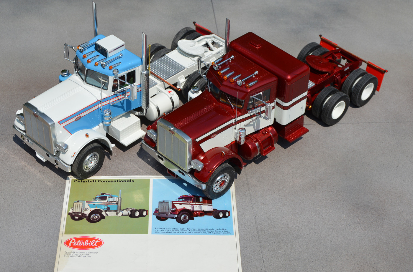 Photo: Blue and white and red and white brochure 359 7 31 24 | Brochure ...