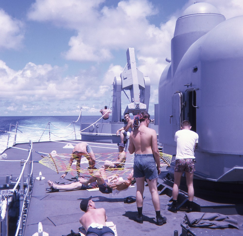 Photo: Holiday routine at sea... | Tin Can Navy album | TimsPics ...