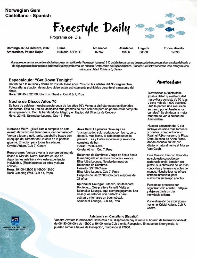 Photo: Spanish Freestyle Daily 7 Oct 2007 Page 1 | Freestyle Daily ...