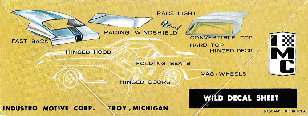 Photo: Box side 2 | IMC Ford Mustang II #102-150 album | DRASTIC ...