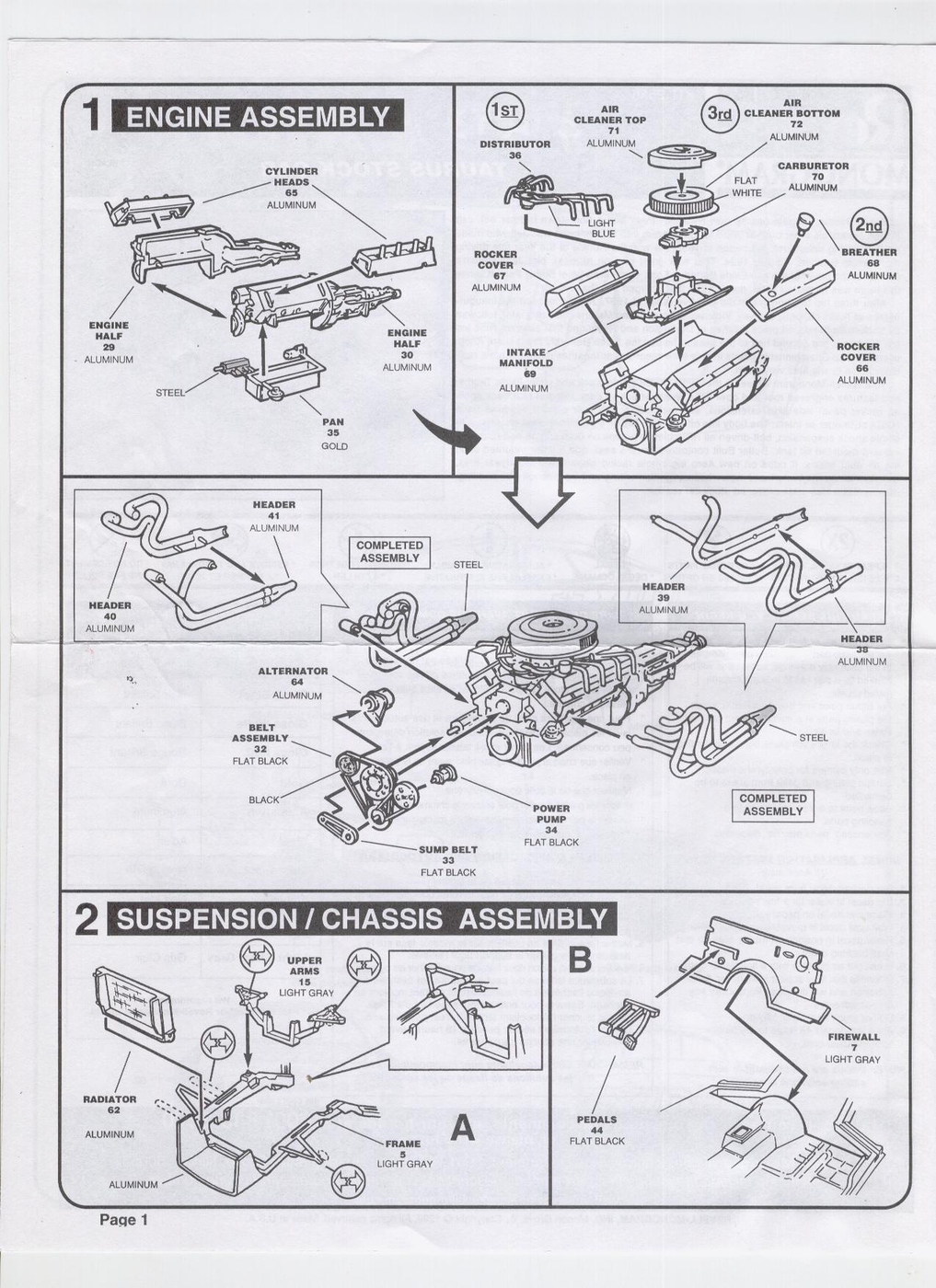 Photo: RM #99 Excide Ford Taurus 002 | Revell/Monogram #2556 #99 Excide ...