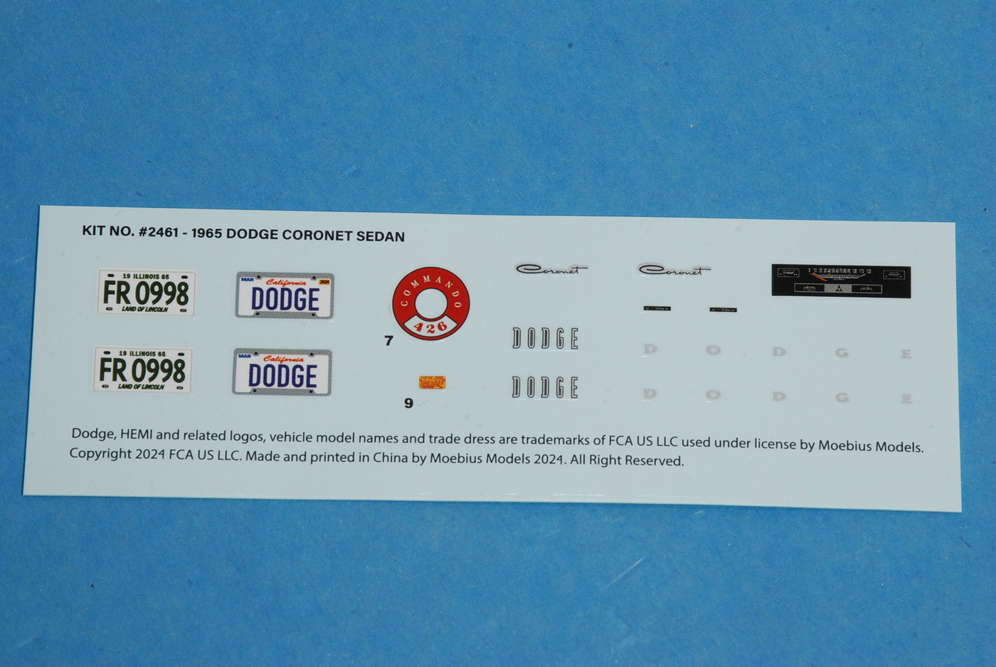 Photo: DSC 0850 | First Look - Moebius 1965 Coronet A990 and Street Sleeper kits 8-24 album ...