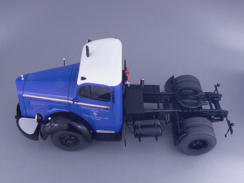Scratch Built 1951 Mercedes-Benz L 6600 Sa & Tank Semitrailer (BV-Aral ...