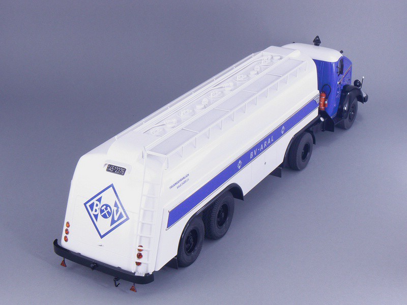 Scratch Built 1951 Mercedes-Benz L 6600 Sa & Tank Semitrailer (BV-Aral ...