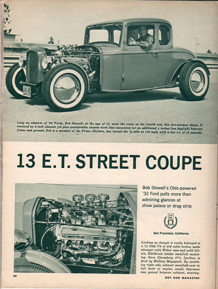 Photo: owned by Bob Stowell of the Frisco Shifters San Francisco,Ca ...