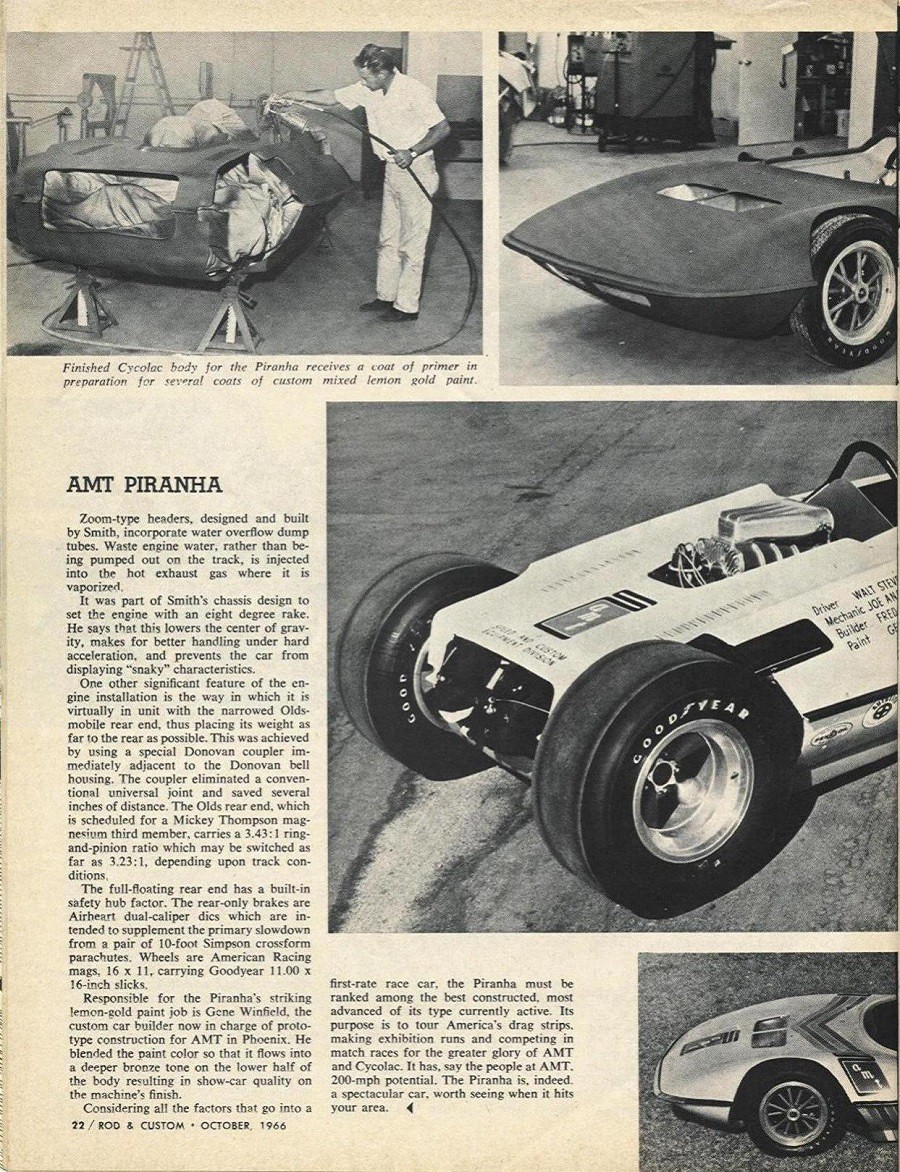 AMT PIRANHA DRAG CAR album | LOUD-PEDAL | Fotki.com, photo and video ...