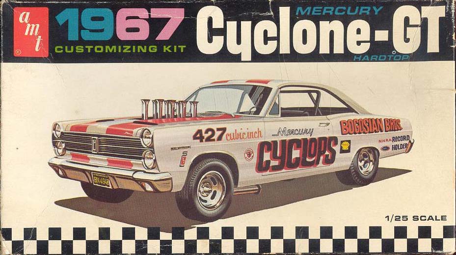 Photo: amt 1967cometcyc005 | AMT 1967 Mercury Cyclone GT #6367-170 ...