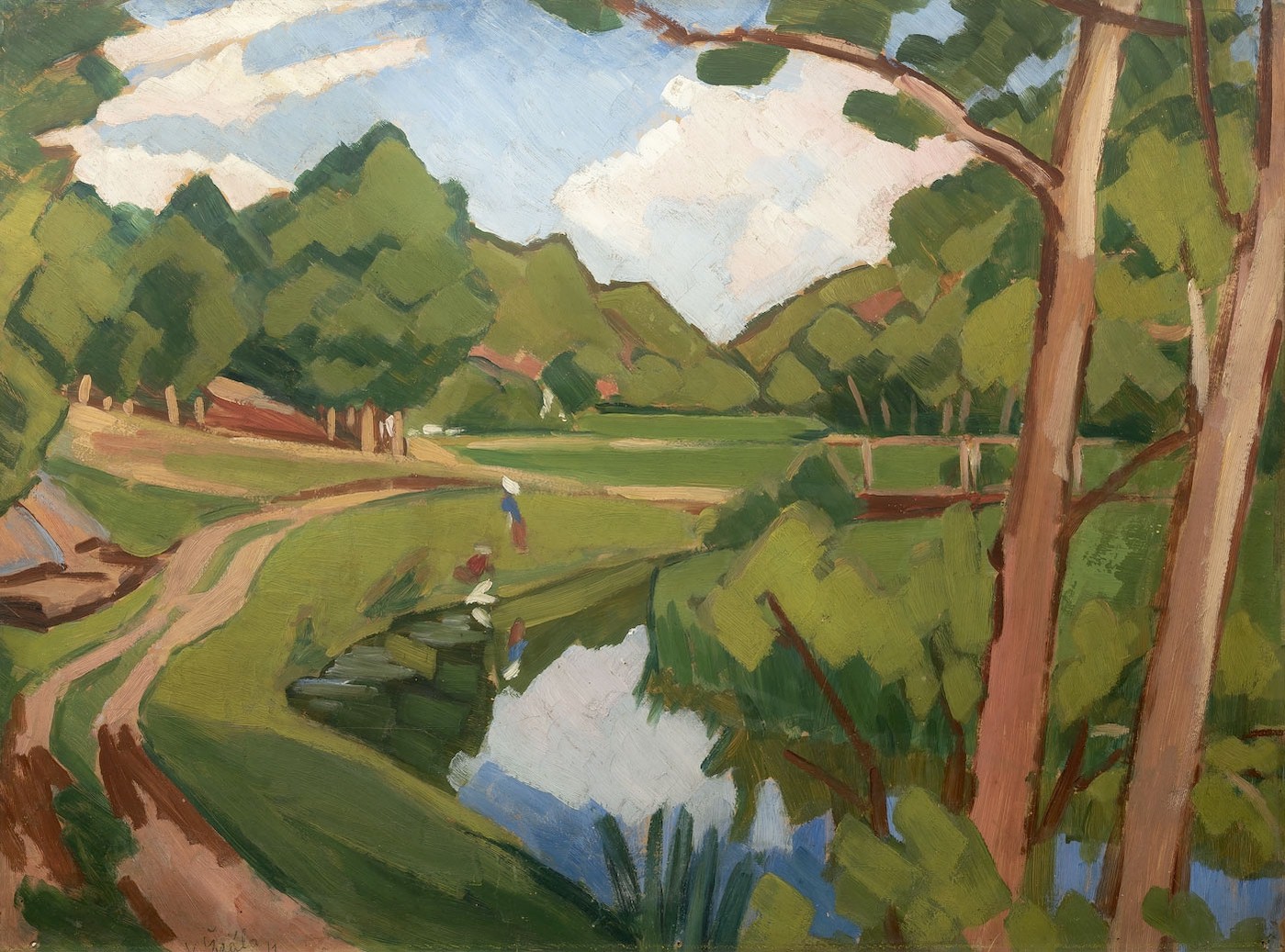 Photo: Nevaba Valley near Sobotka (1911) | Václav Špála album ...