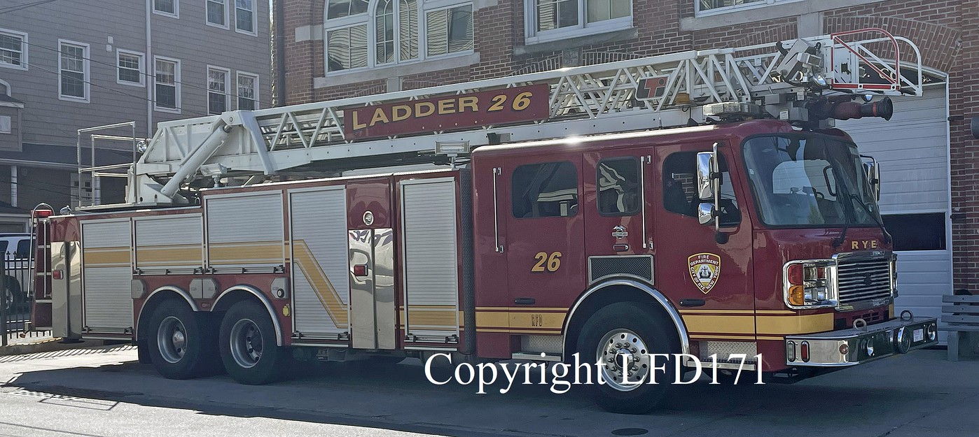 Photo: Ladder 26 | Rye album | Westchester County Fire Apparatus ...