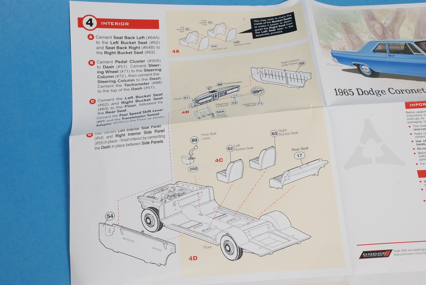 Photo: DSC 0865 | First Look - Moebius 1965 Coronet A990 and Street ...