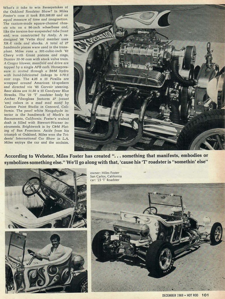 Photo: Miles Foster's Expression, featured in Hot Rod December 1969 (2 ...