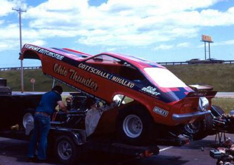 Photo: Gottschalk & Mihalko Funny car Ohio Thunder, Chevrolet Vega BBFC ...