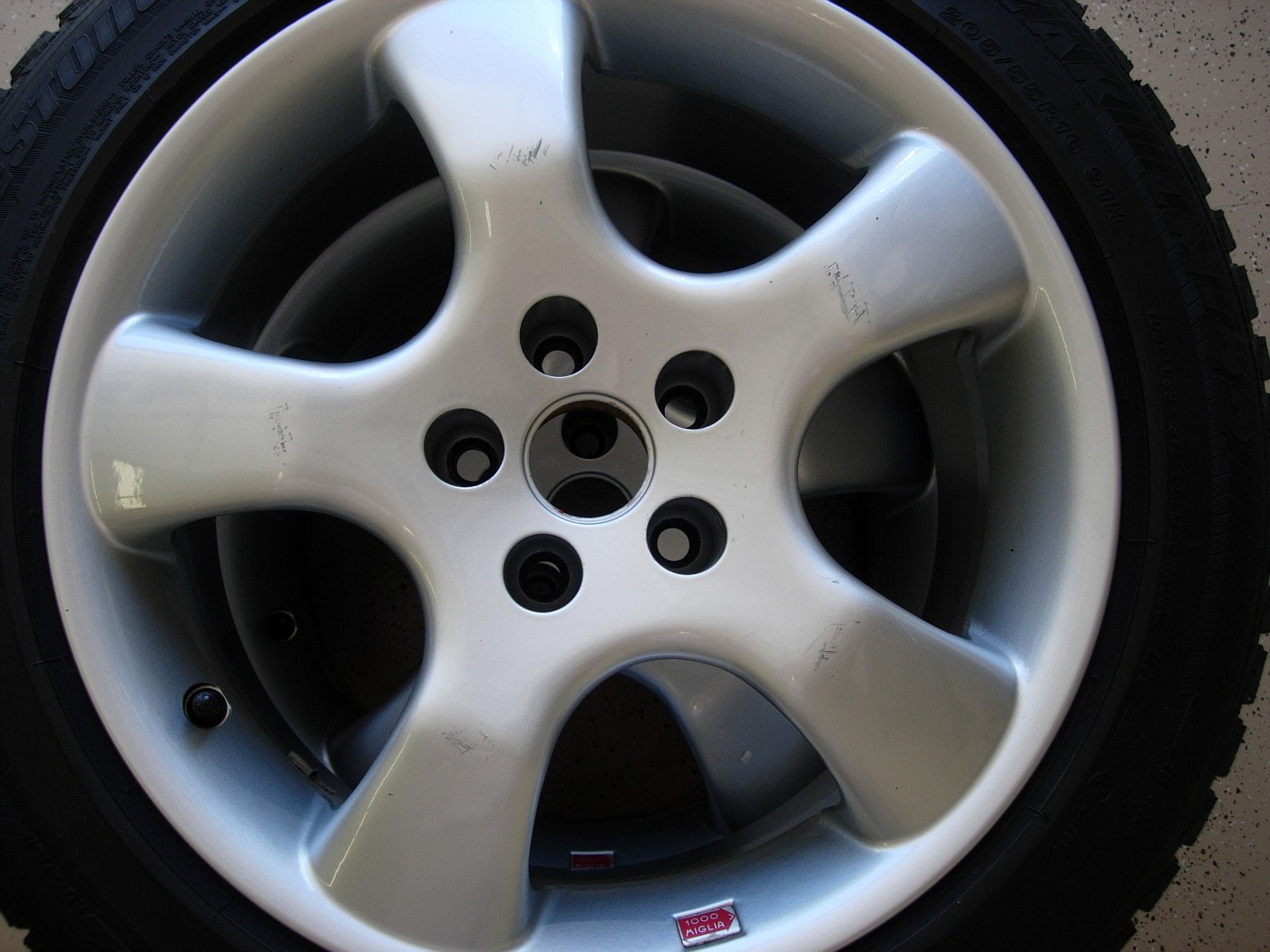 FS: 16x7.5 Mille Miglia Spider 5x100 wheels with tires $450 | VW Vortex ...